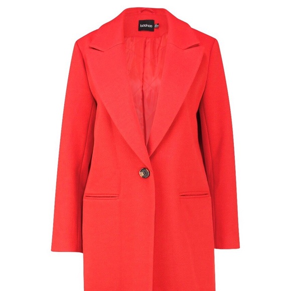 Jackets & Coats | Gorgeous Red Pea Coat | Poshmark